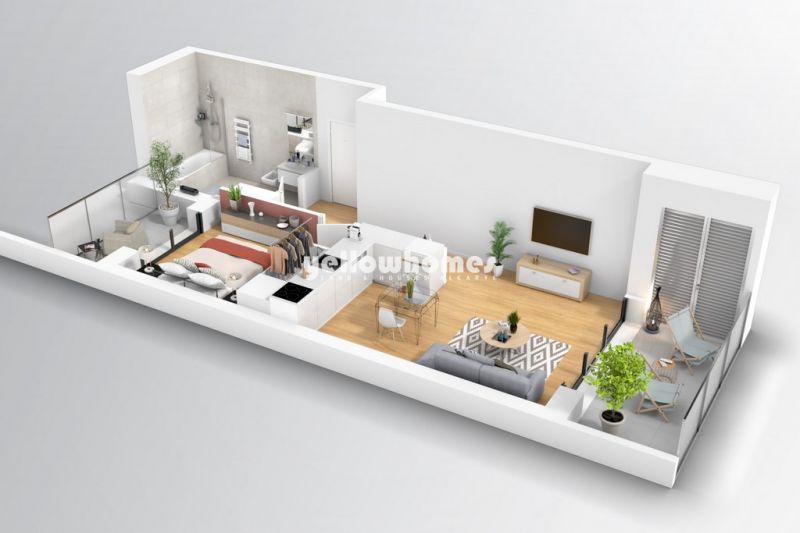 Apartamentos T1 novos, de boa qualidade, próximos de todas as ...